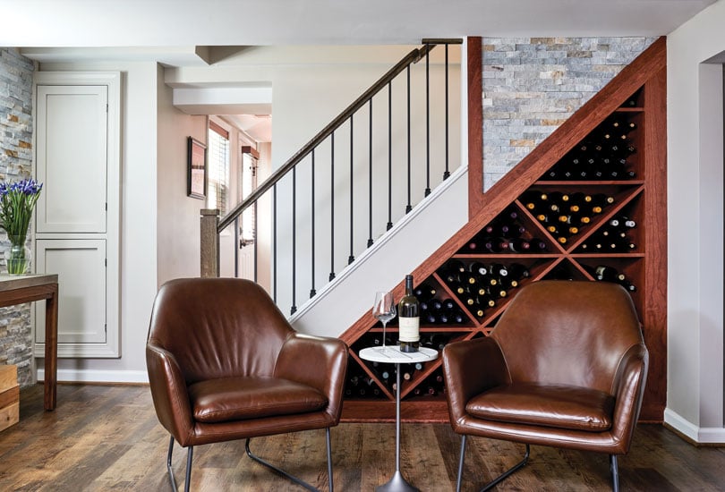 Great Spaces: A Rustic Wine Tasting Room