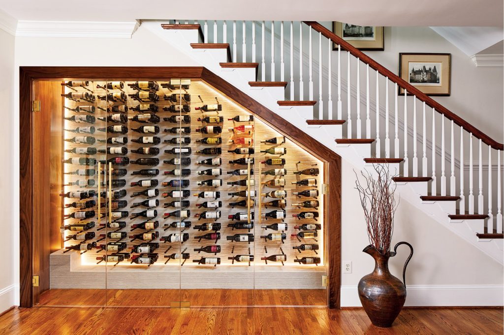 Great Spaces: A Clever Way to Store Wine