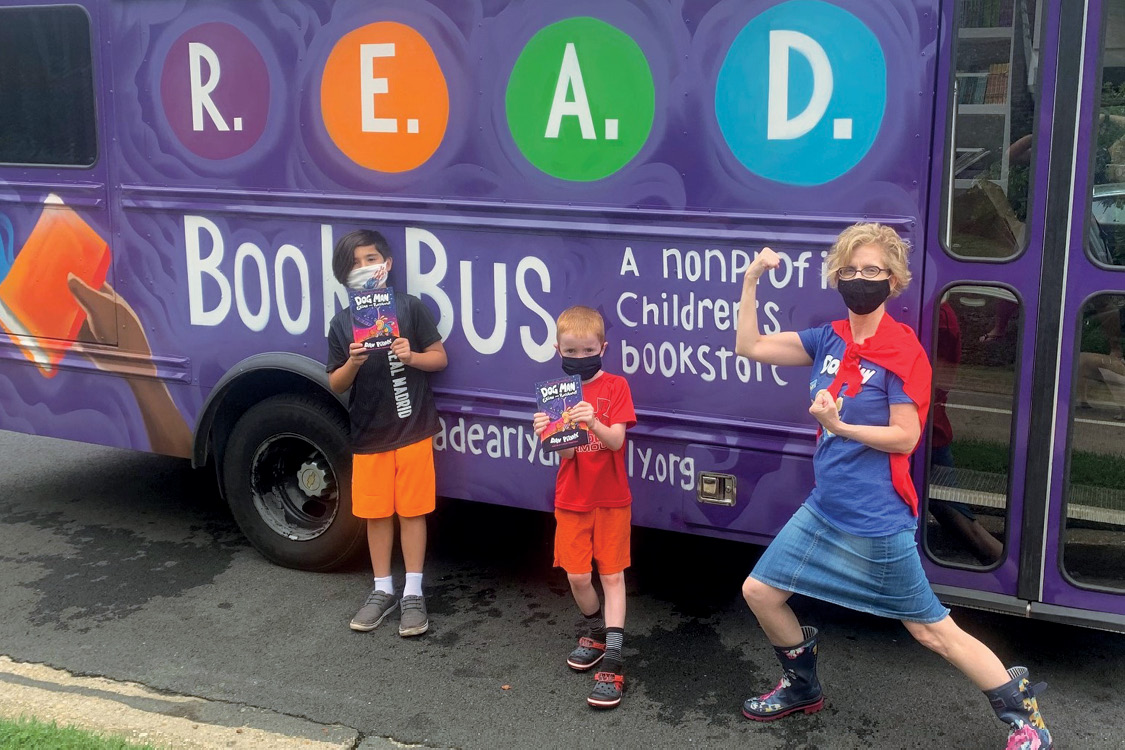 The Book Bus Delivers