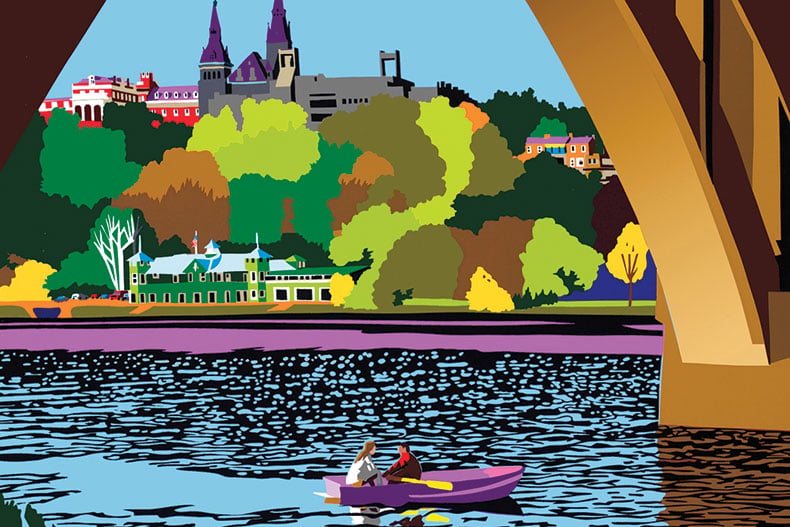 Joseph Craig English Paints the Town