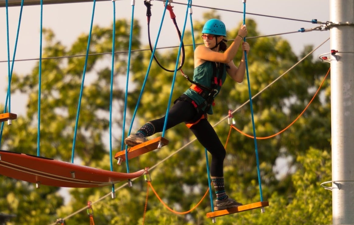 Arlington Unveils a Massive New Aerial Ropes Course