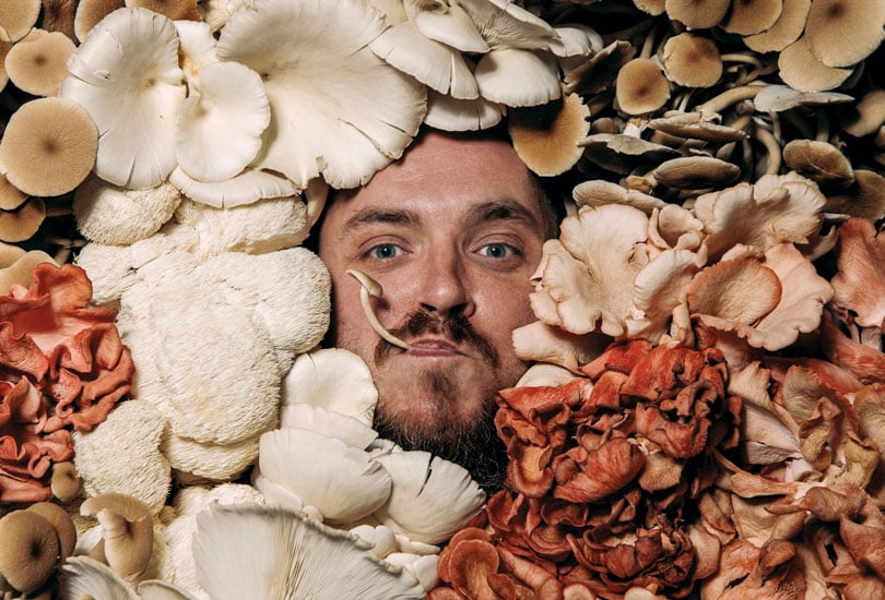 Arlington's Farmers Market 'Mushroom Man'