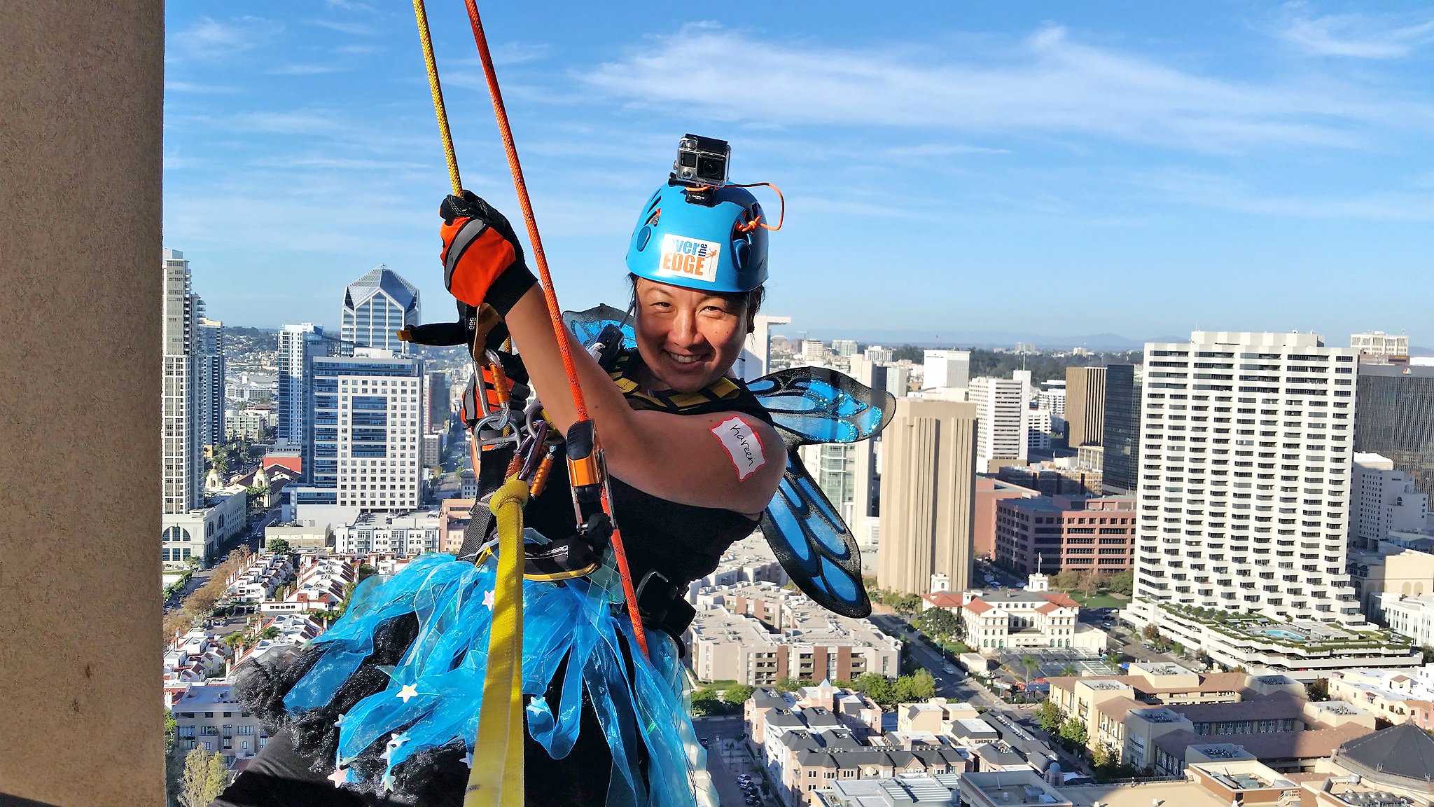 Climbers to Rappel Down 14-Story Arlington Building For Charity