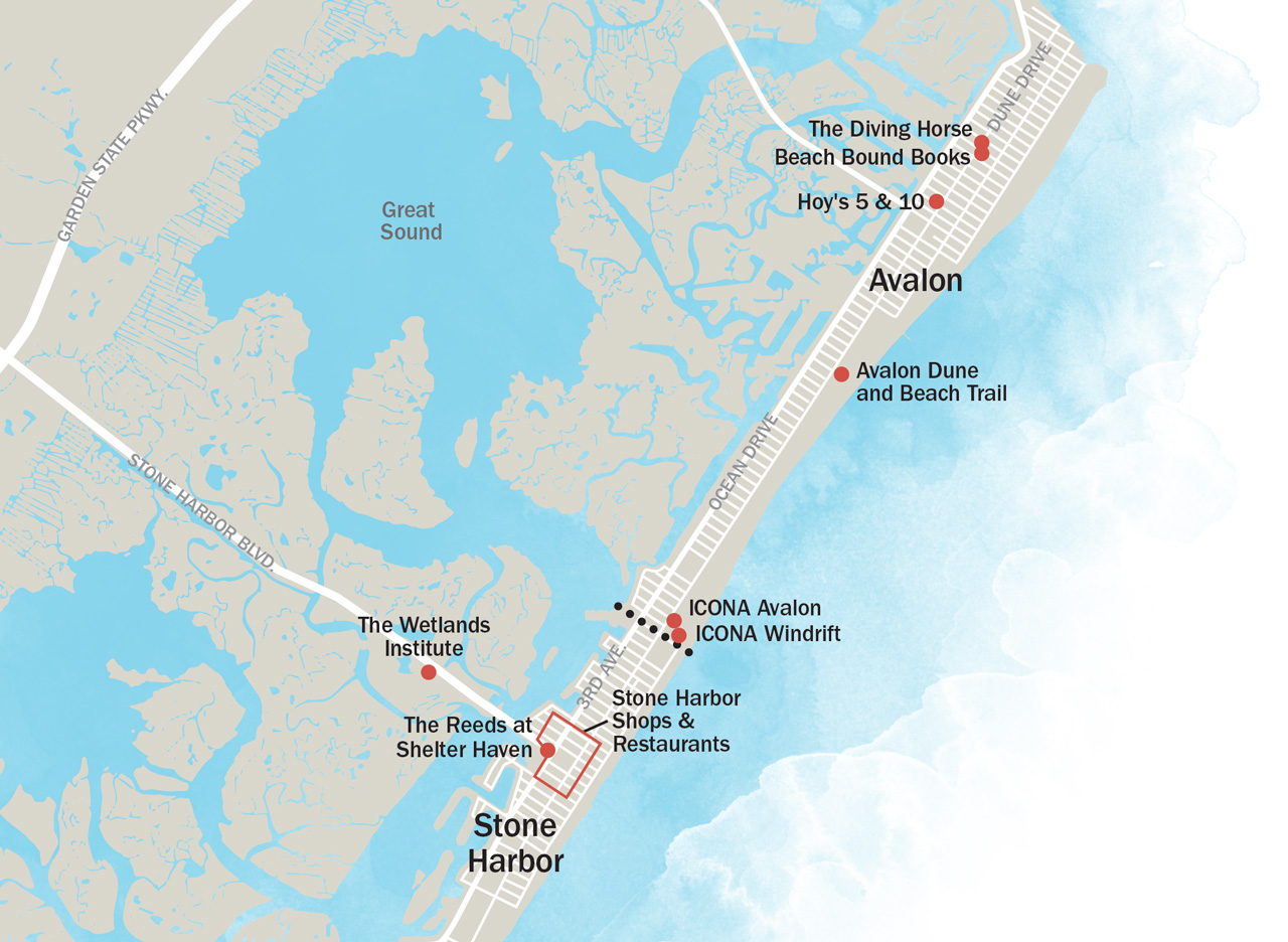 Lose the Stress at New Jersey's Avalon and Stone Harbor Beaches