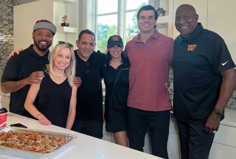 Paisano's Pizza Founder Preps for Commanders Victory