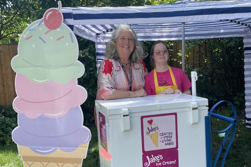 Jake's Ice Cream Founder Wins Humanitarian Award